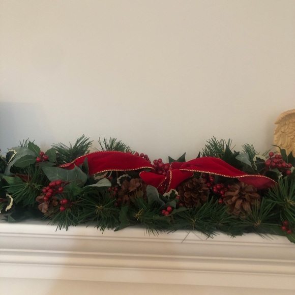 PartyLite | Holiday | Partylite Christmas Mantel Swag Garland Decor ...